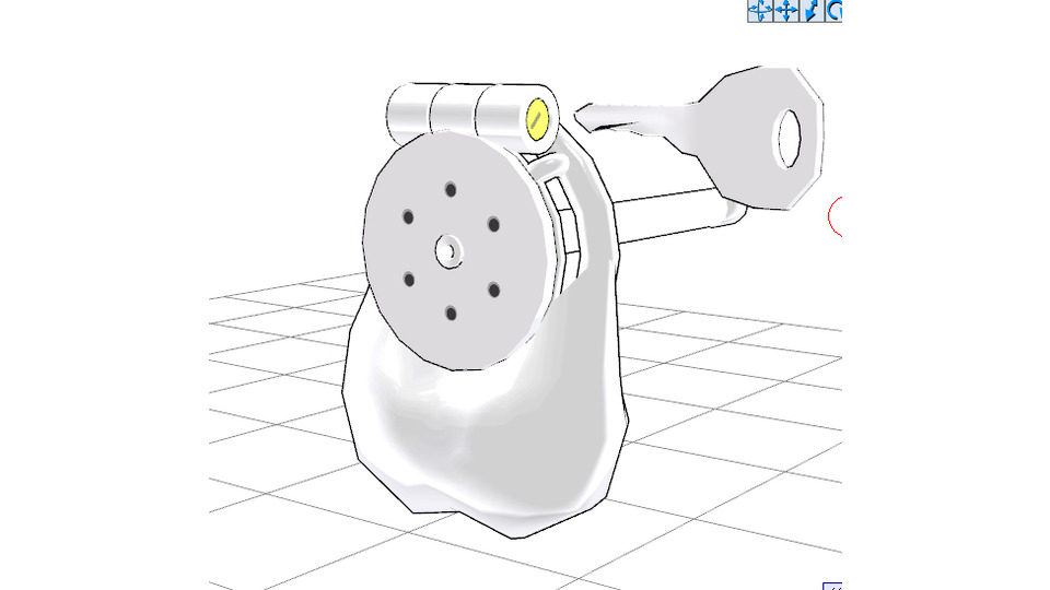Flat Chasitity Device V2.0 - BowlRoll