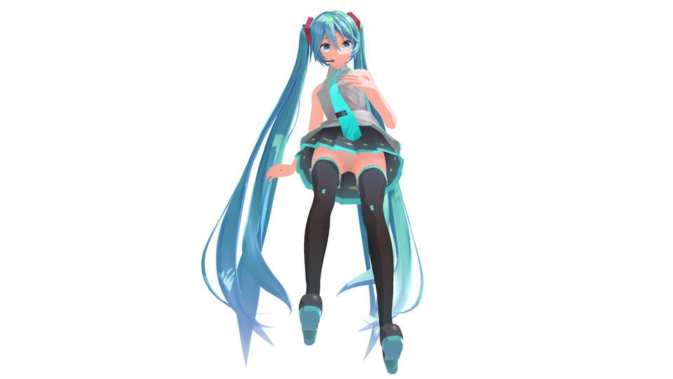 【MMD】驚き下向き - BowlRoll